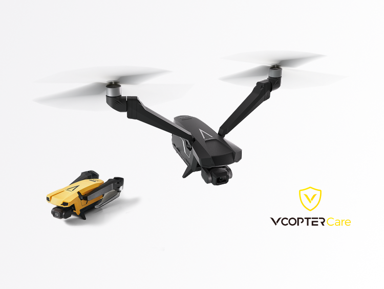 VCOPTER Falcon Mini: The World's First Bi-Copter Under 249g